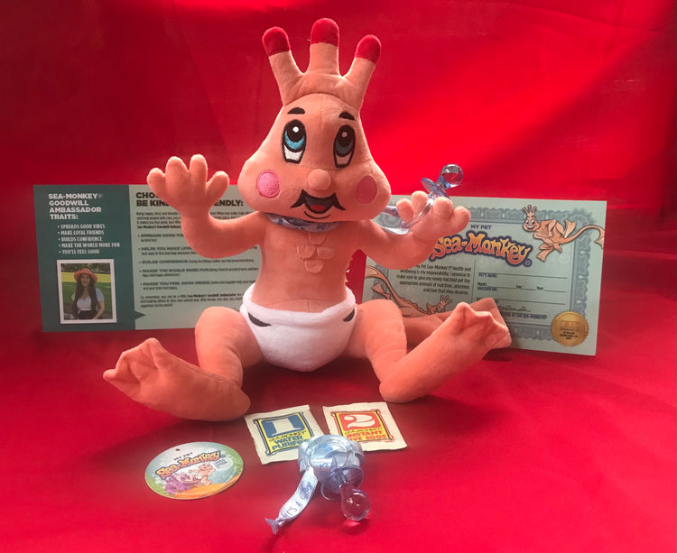 Limited Edition Plush Baby Boy Sea-Monkey® – Sea-Monkeys USA