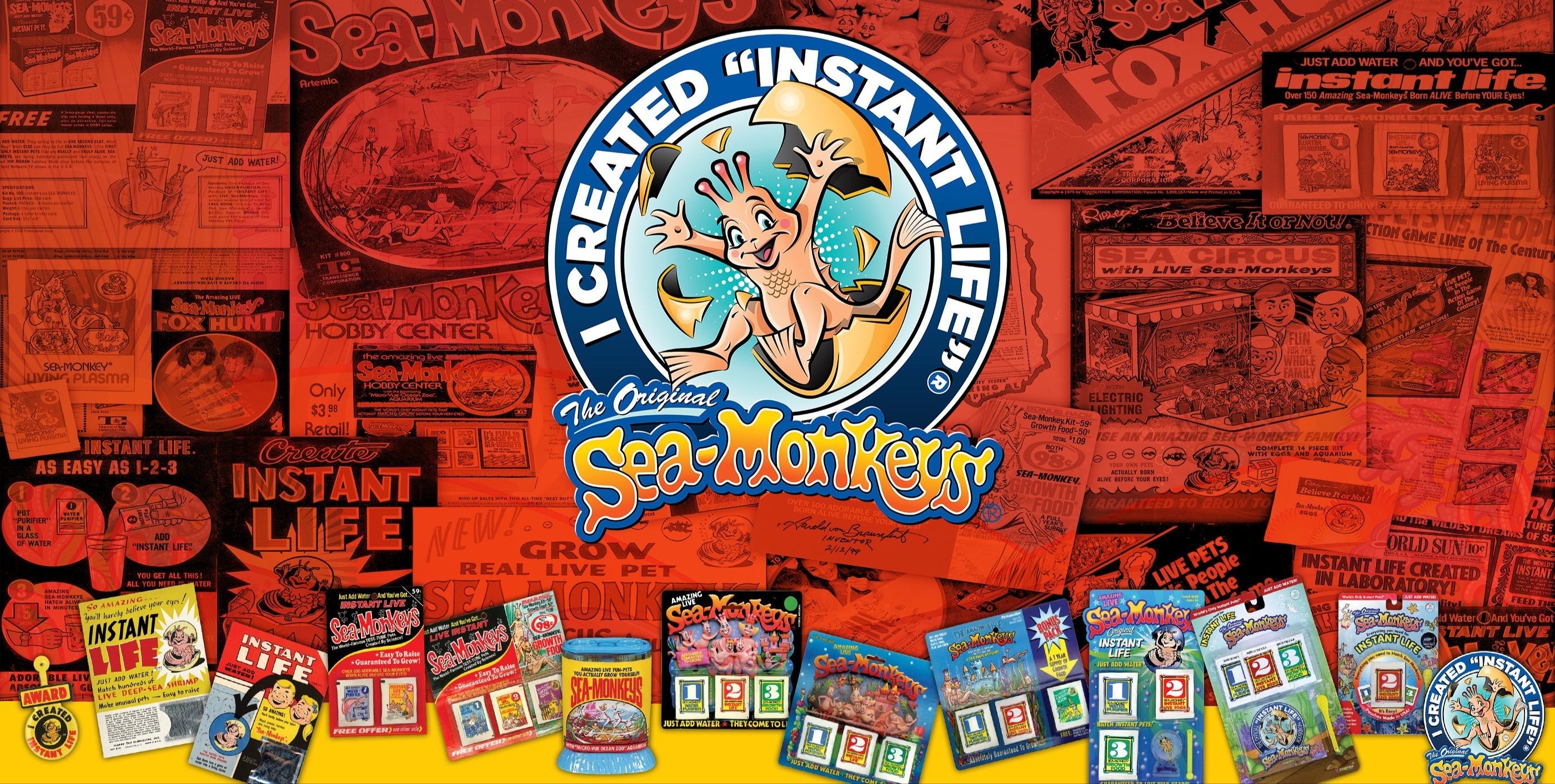 COMIC BOOK ADS – Sea-Monkeys USA